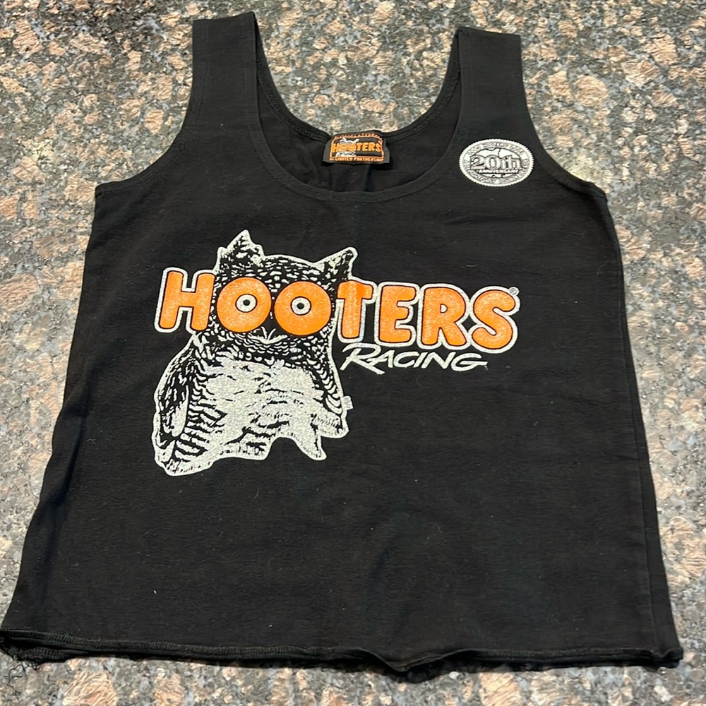 Hooters Racing 20th Anniversary Vintage Crop Tank - Gem